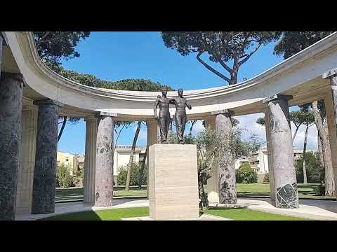 Sicily–Rome American Cemetery and Memorial Anzio Rome Italy - YouTube
