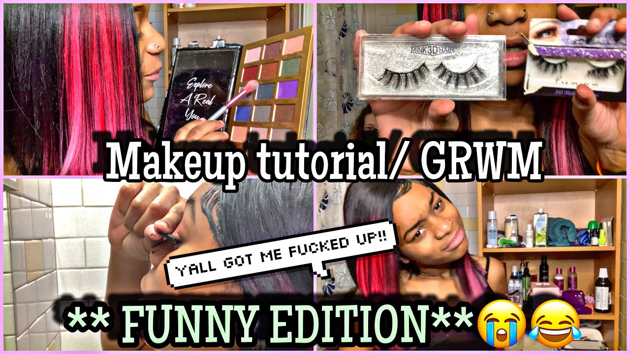 MAKEUP TUTORIAL **FUNNY EDITION**😂😭 || IndicaTV - YouTube