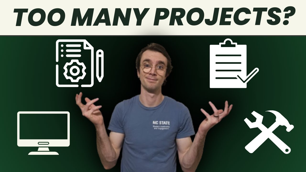 Struggling to Juggle Different Projects? Tips for Success - YouTube