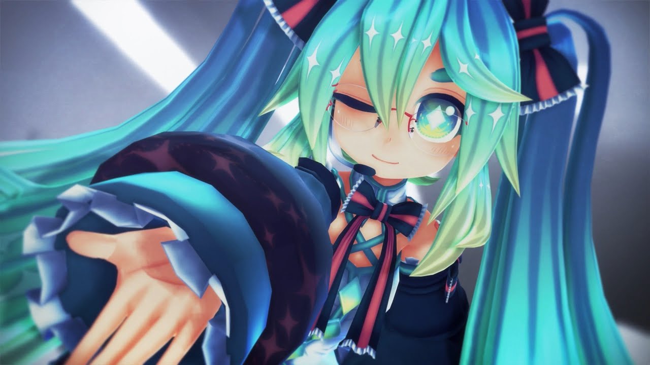【MMD】シニカルナイトプラン【Moyonote式初音ミク】 - YouTube