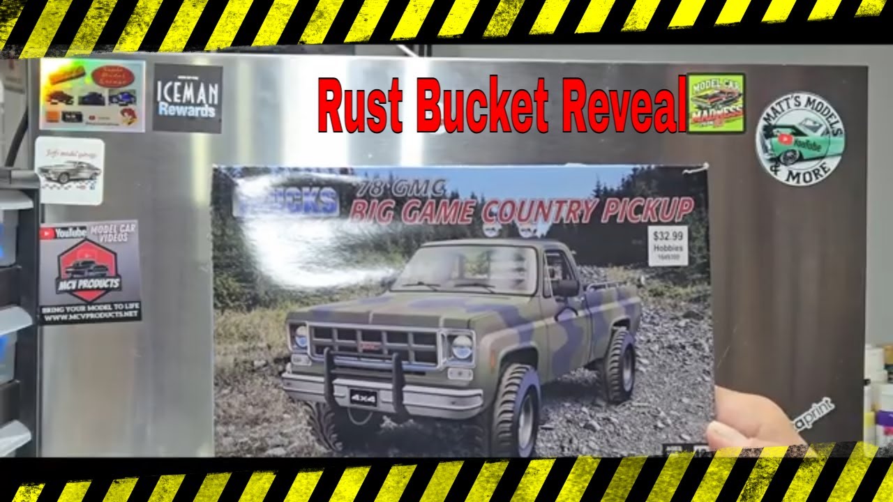78 Gmc Rust Bucket reveal - YouTube