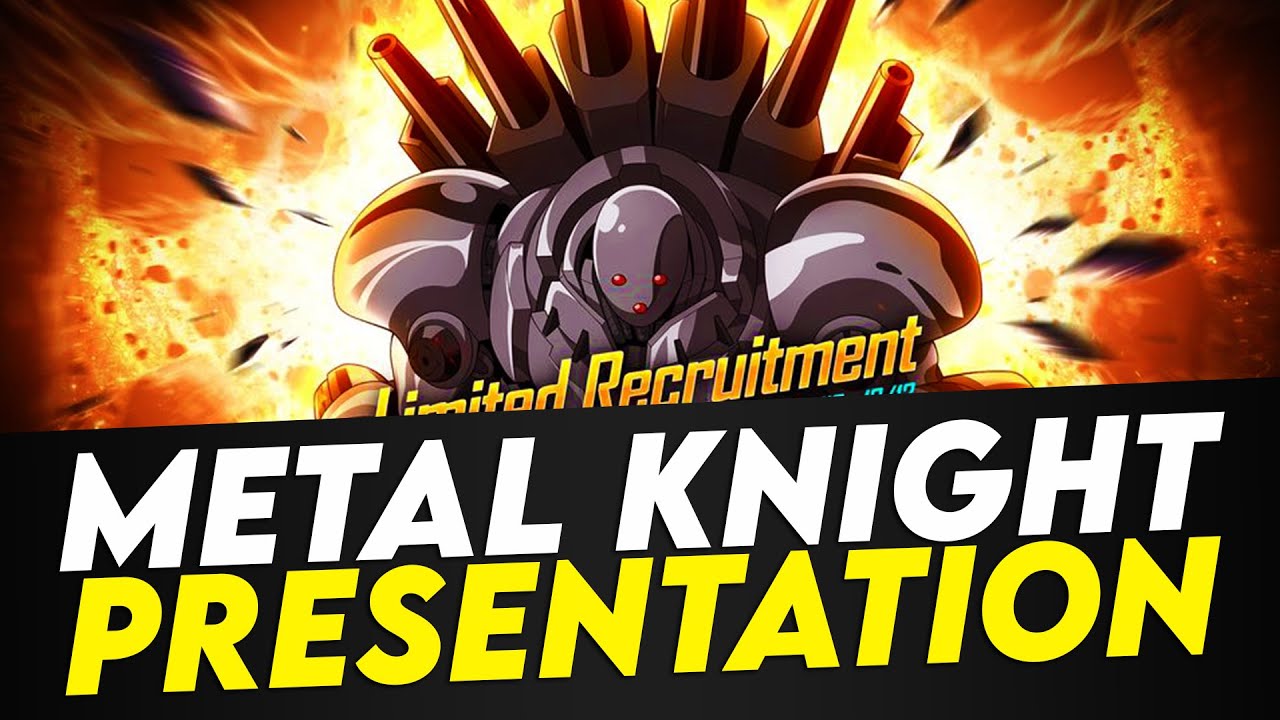 METAL KNIGHT ARRIVE SUR LE JEU ?! PRESENTATION NOUVEL HERO - ONE PUNCH ...