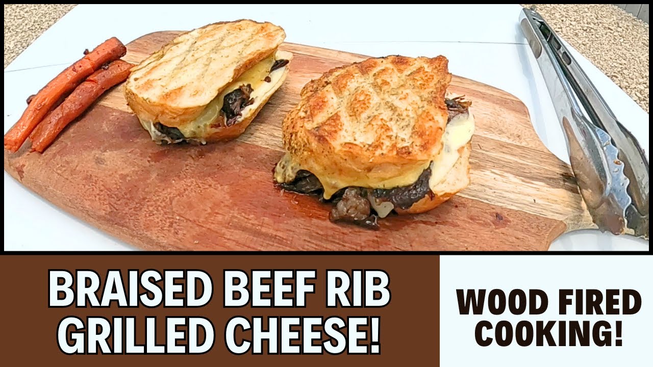 Braised Beef Short Rib Grilled Cheese! YUMMMM! - YouTube
