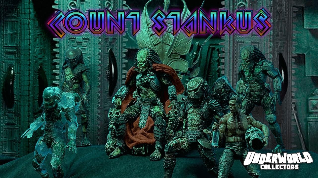 NECA Alpha Predator 100th Figure and Clan Leader Throne – 397 - YouTube