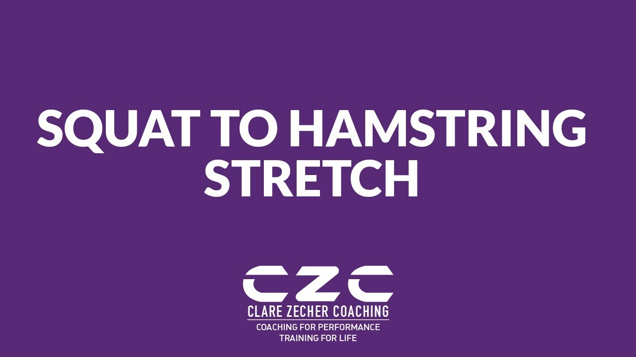 Squat to Hamstring Stretch - YouTube