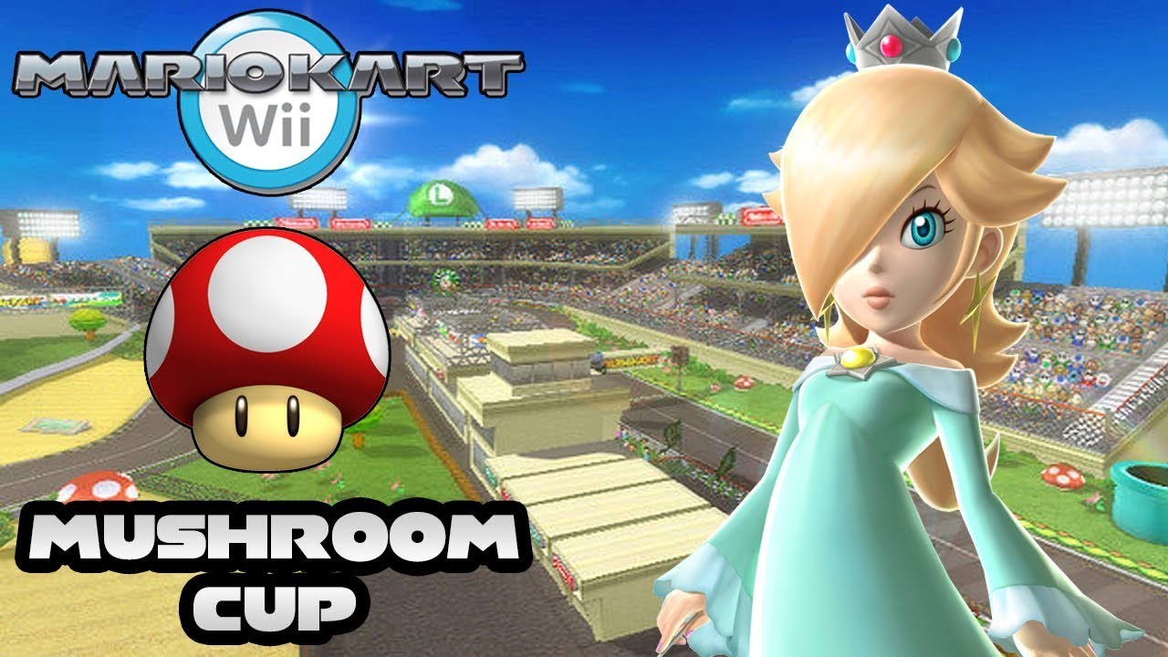 Mario Kart Wii Mushroom Cup - YouTube