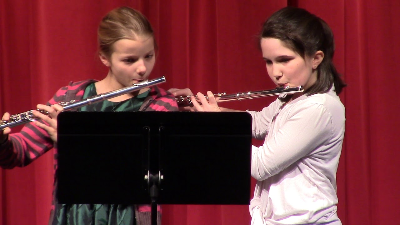 Silent Night - Flute Duet - 2017 Christmas Concert - YouTube