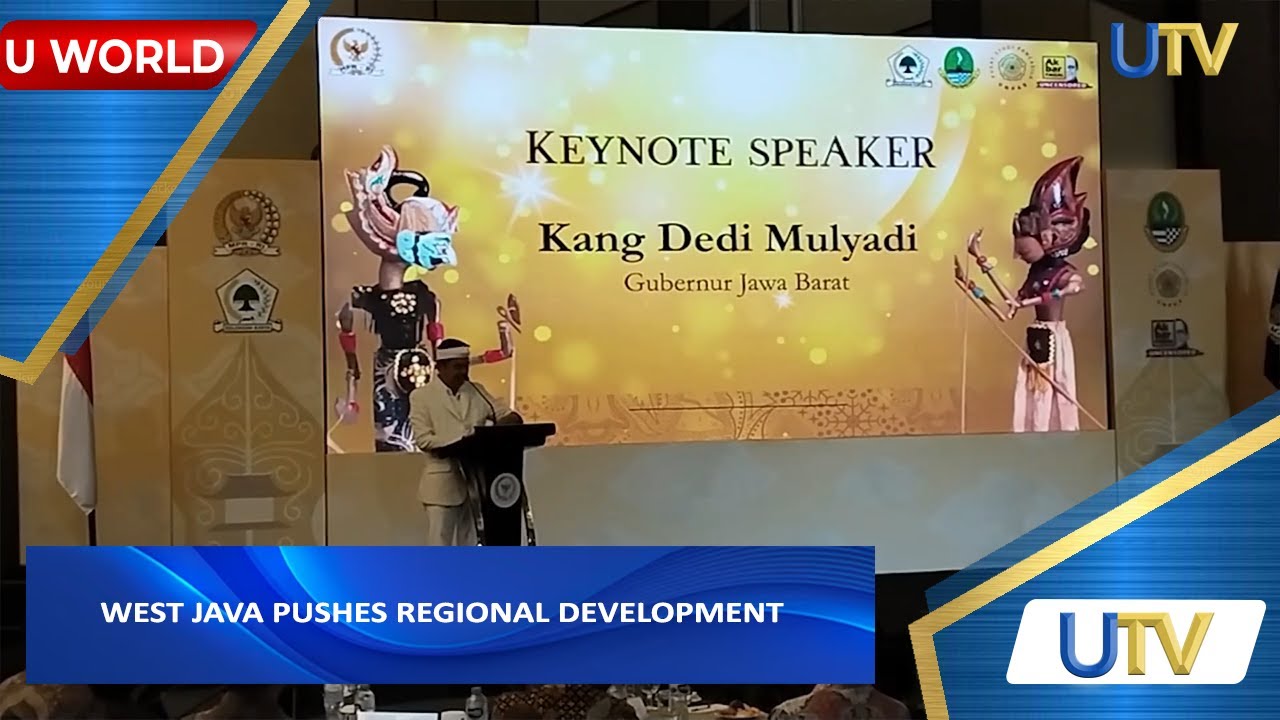 West Java Pushes Regional Development | U World | UTV - YouTube