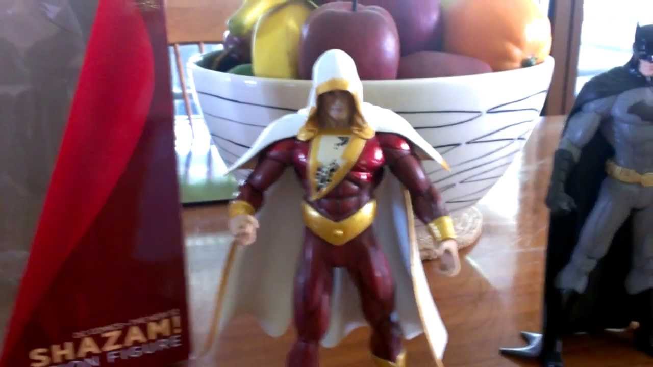 Shazam action figure review...dc comics new 52 - YouTube