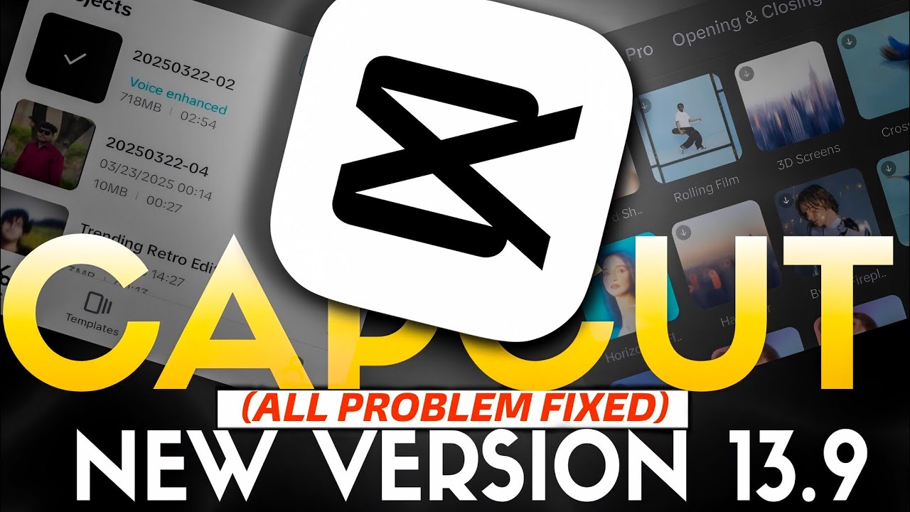 CAPCUT NEW VERSION 13.9 | HOW TO LOGIN IN CAPCUT | NO INTERNET CONNECTION PROBLEM FIXED - YouTube