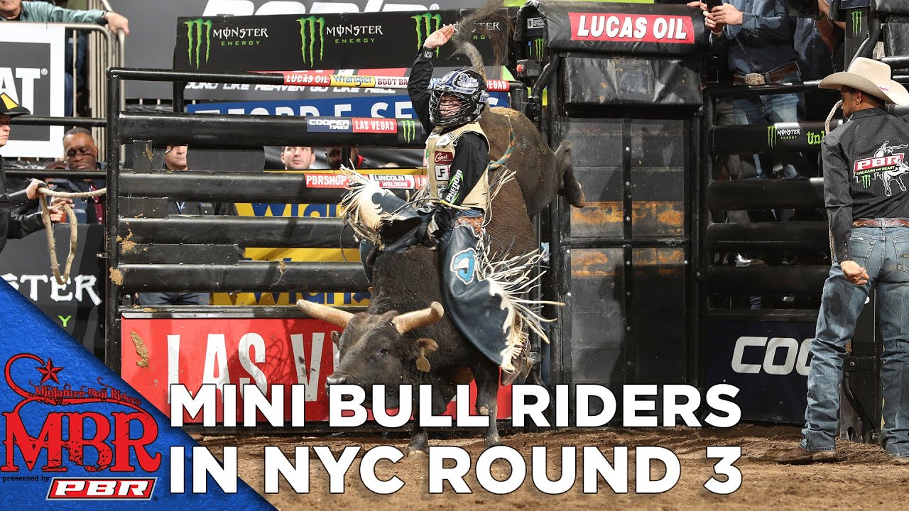 FULL ROUND: Final Round of Mini Bull Riders in New York City | 2020 ...