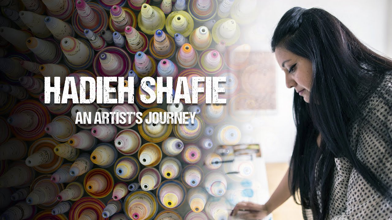 Iran, Art, and Hadieh Shafie's Awesome Journey - YouTube
