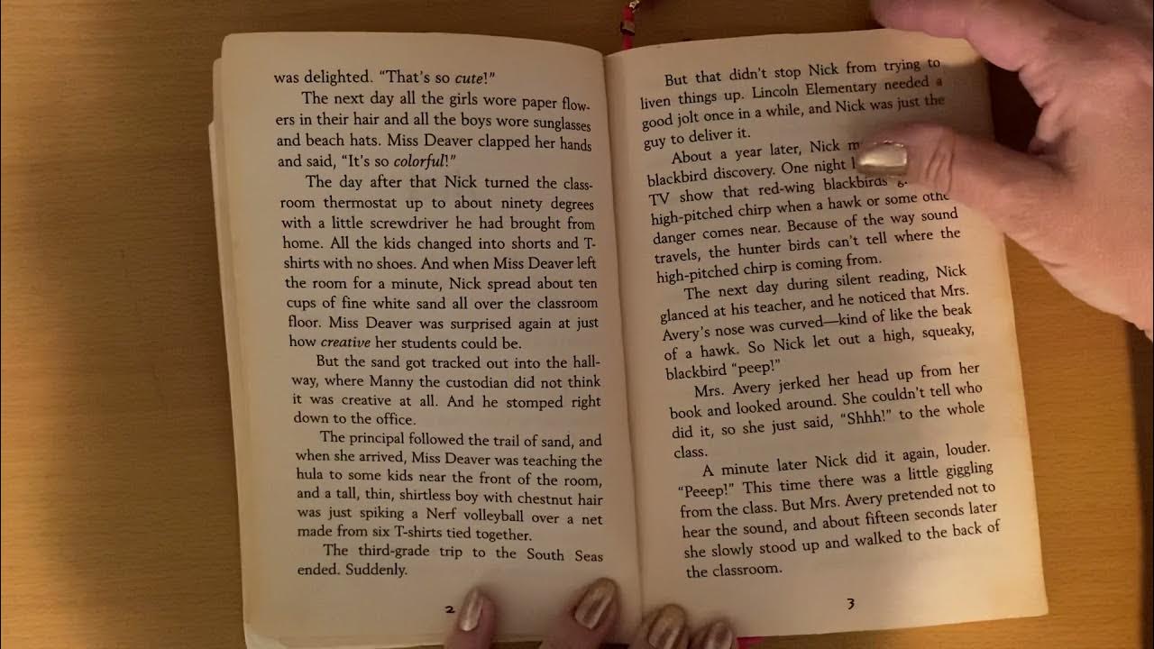 Frindle read aloud chapter 1 - YouTube