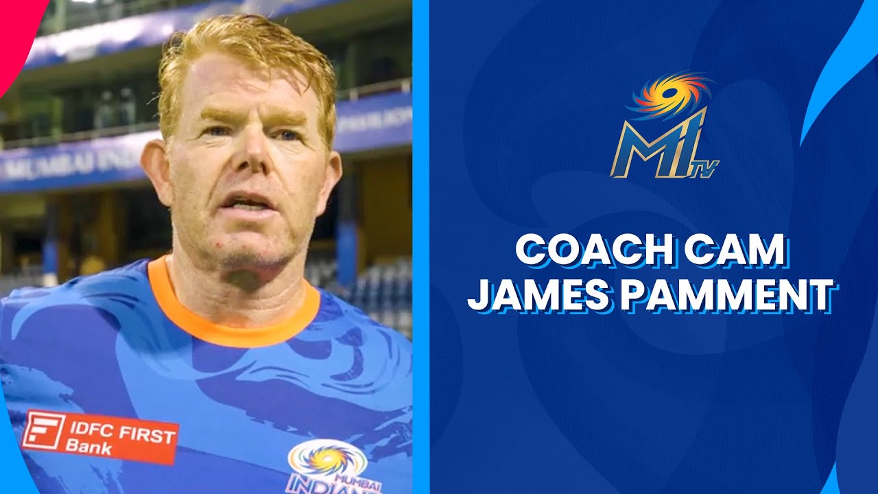 Coach Cam feat. James Pamment | Mumbai Indians - YouTube
