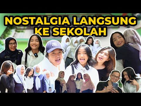 KETEMU PARA GURU,KANGEN & NOSTALGIA KE SEKOLAH SMA AKU!!!