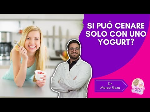 Si può cenare solo con uno YOGURT? O è sconsigliato per la tua salute?