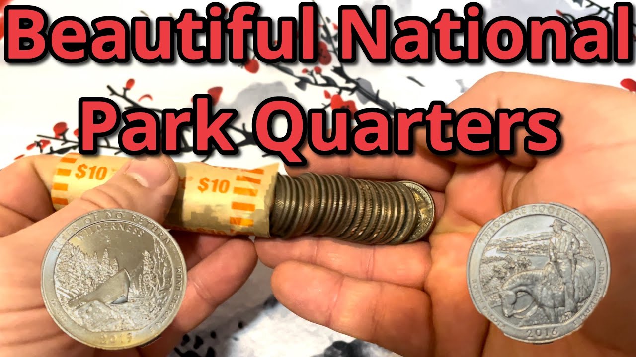 Searching Two Rolls Of Quarters. - YouTube
