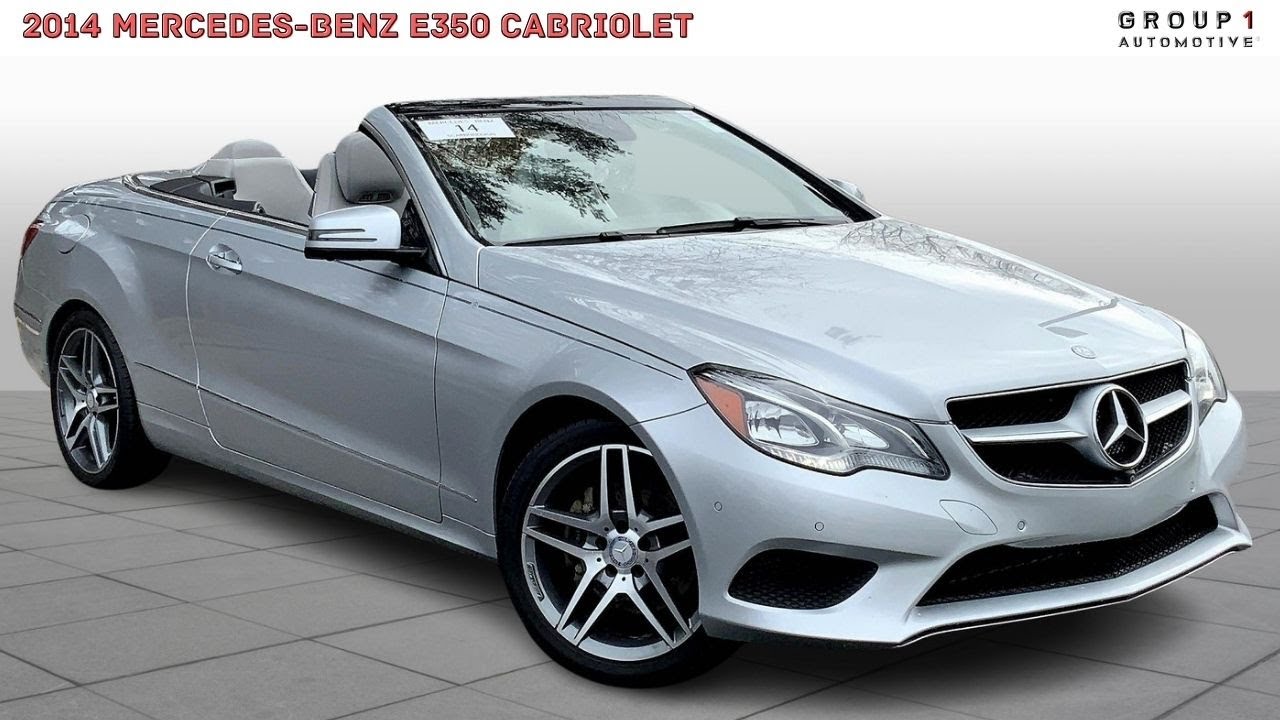 2014 Mercedes-Benz E-Class E 350 Cabriolet | Video tour with Watson ...