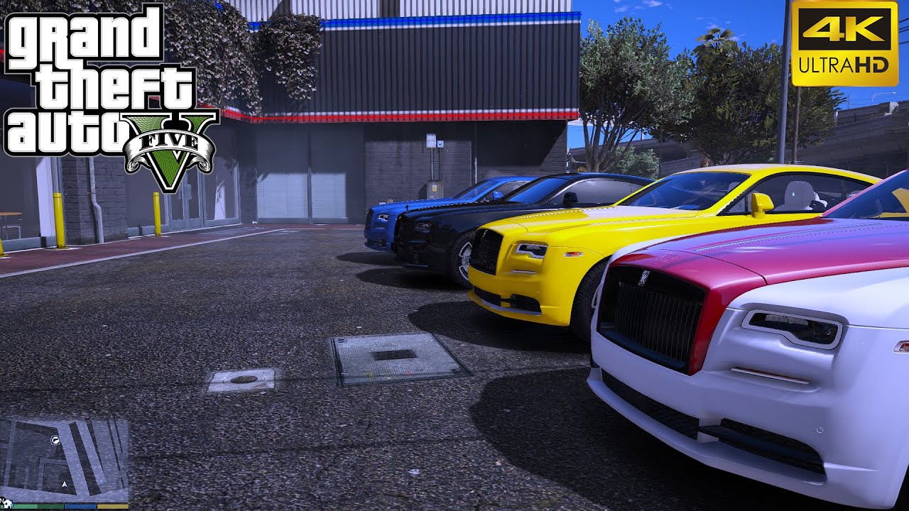 BUYING A NEW ROLLS ROYCE WRAITH !!! (GTA 5 REAL LIFE PC MOD)4K - YouTube