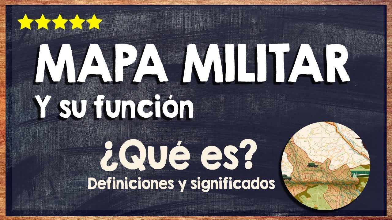 🙏 ¿Qué es un mapa militar? - Descubre la función de un mapa militar 🙏 ...