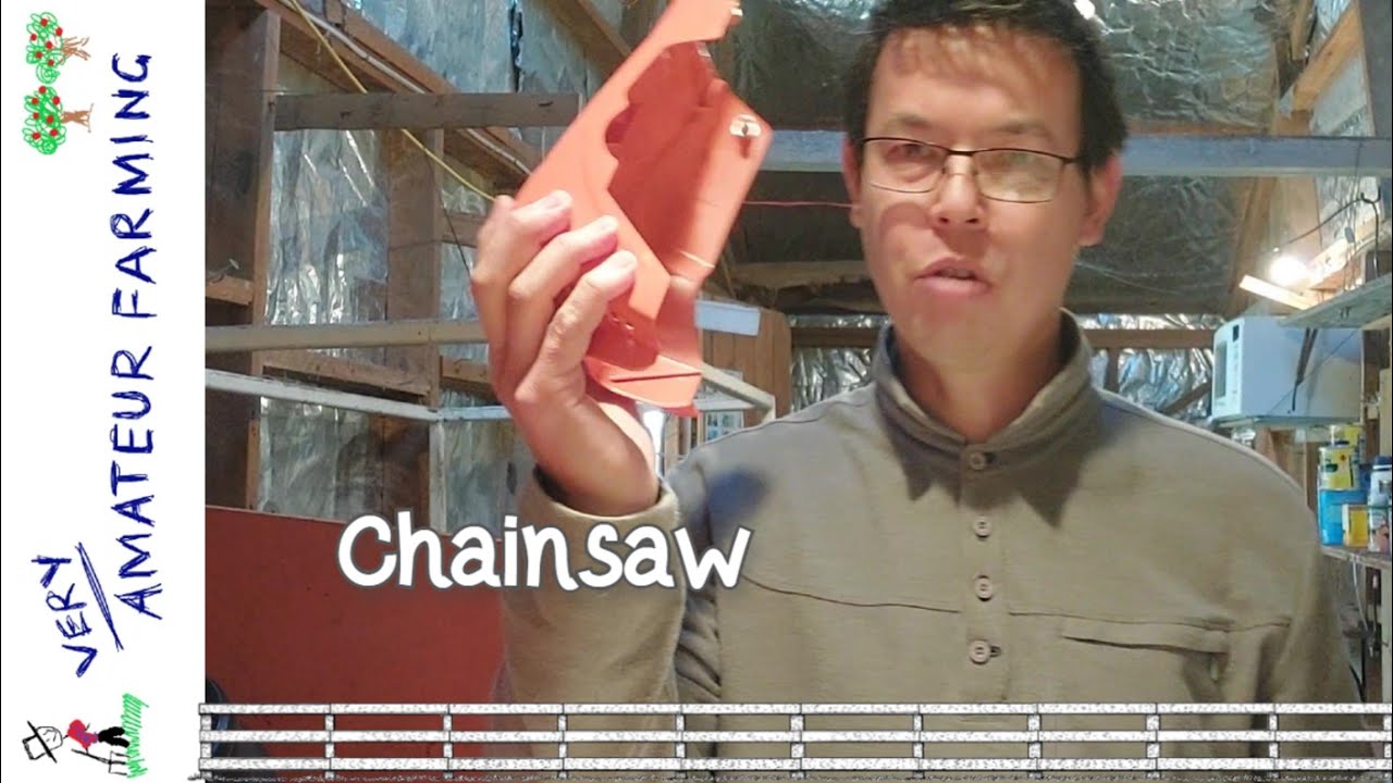Chainsaw - a power tool troubleshooting fail - YouTube
