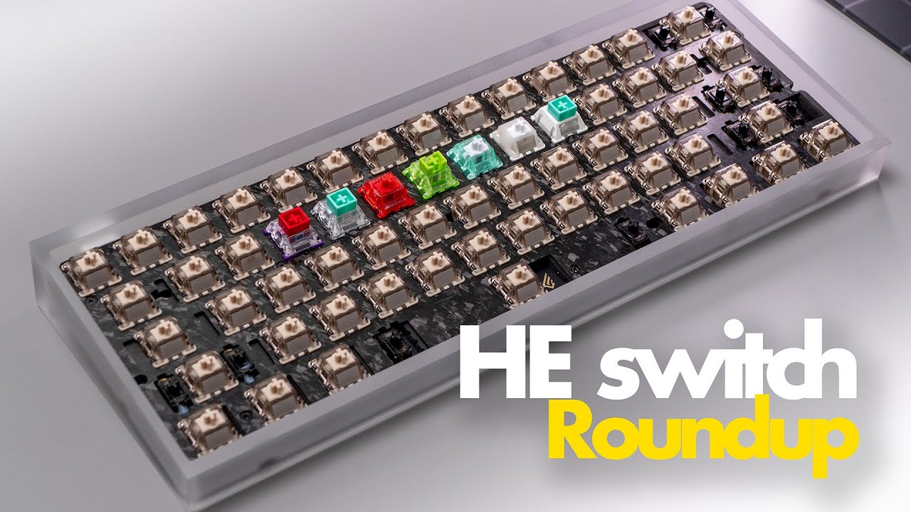 New Hall Effect Switch Roundup 2025 - TTC x Wooting, Owlab, Geonworks ...