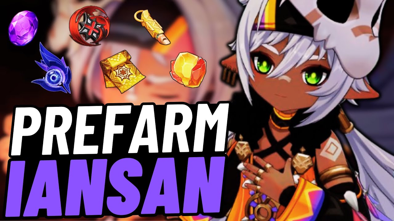 PRE-FARM IANSAN 5.5 NATLAN - Ascension De Personnage Et Elévation d ...