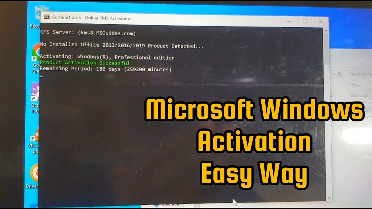 How To Activate Your Windows Operating System The Easy Way - YouTube