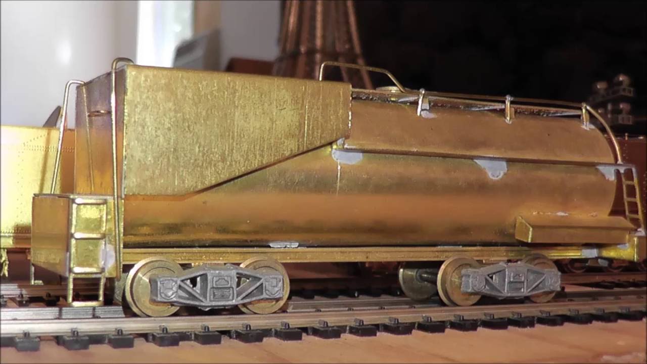 HO Brass Oil Tender HandBuilt HandMade Scratch Built Japan Great ...