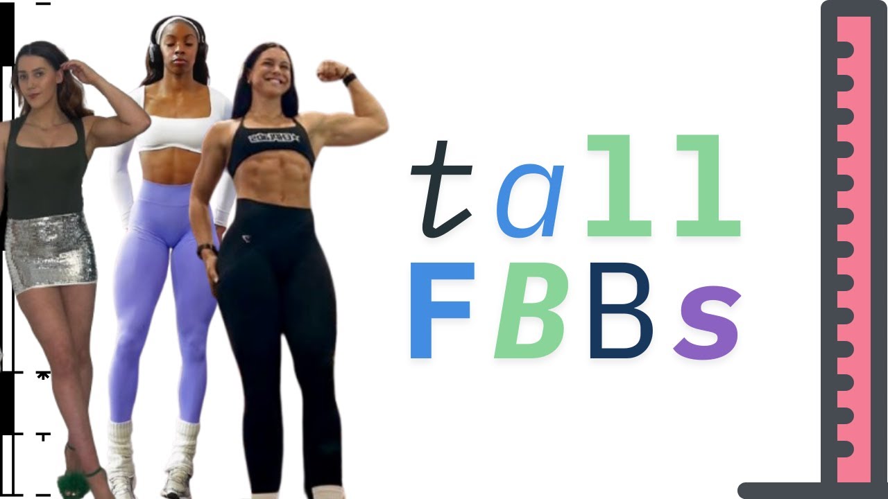 TALL and HUGE Female Bodybuilders! - YouTube