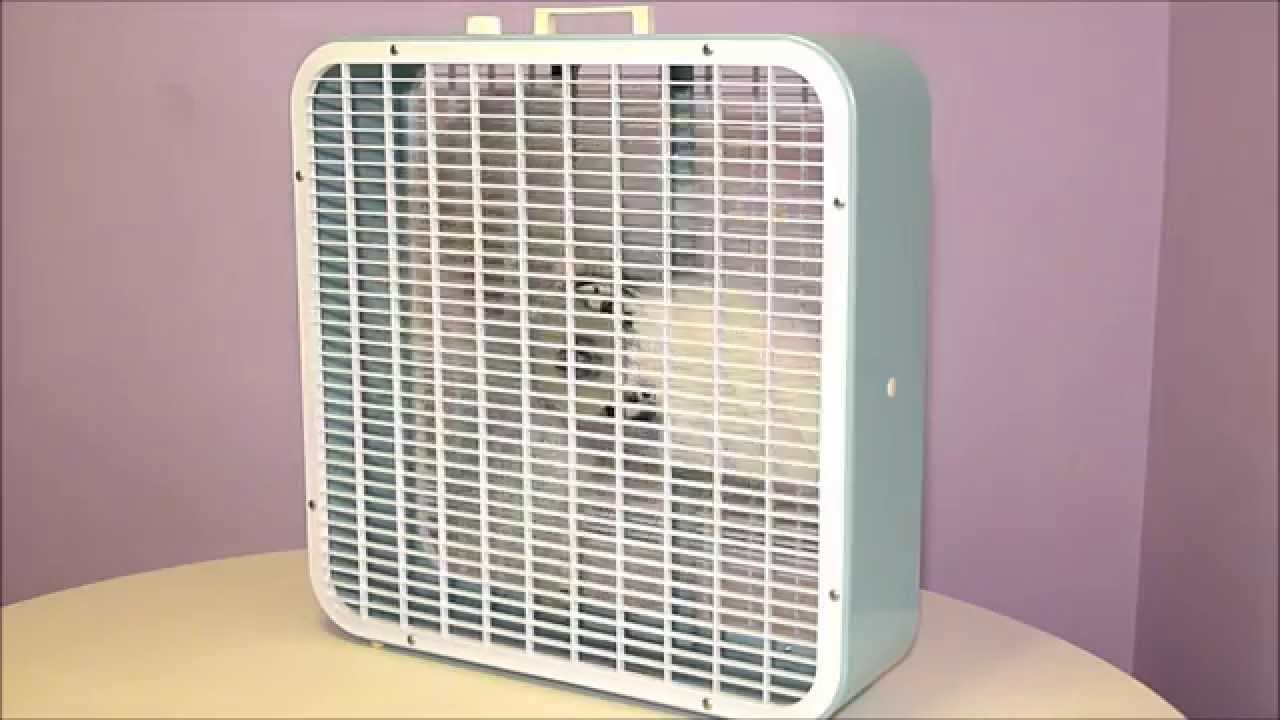 Lakewood Windsor P-23 Vintage Box Fan - YouTube