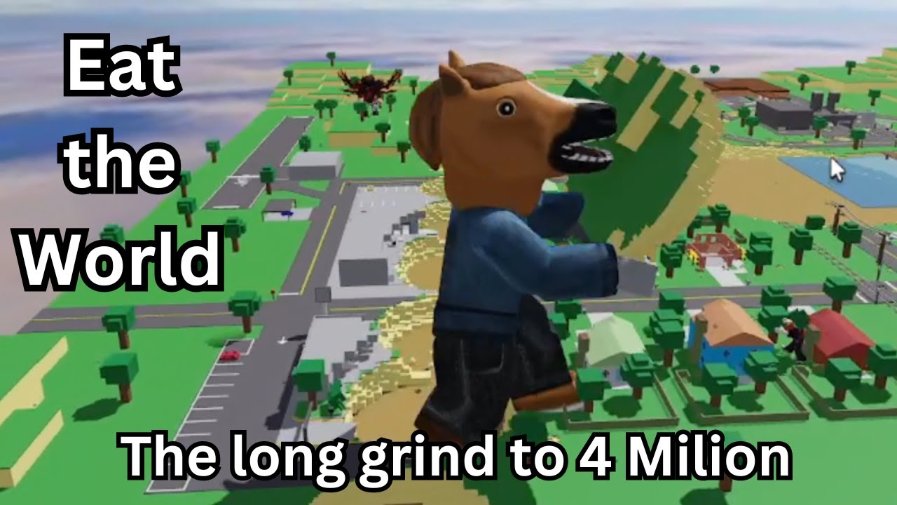 Eat the World, the long grind to size 4 Million #roblox #eattheworld ...