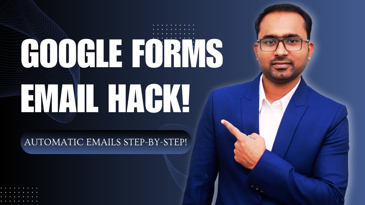 Automate Email Sending with Google Forms Tutorial #GoogleForms # ...