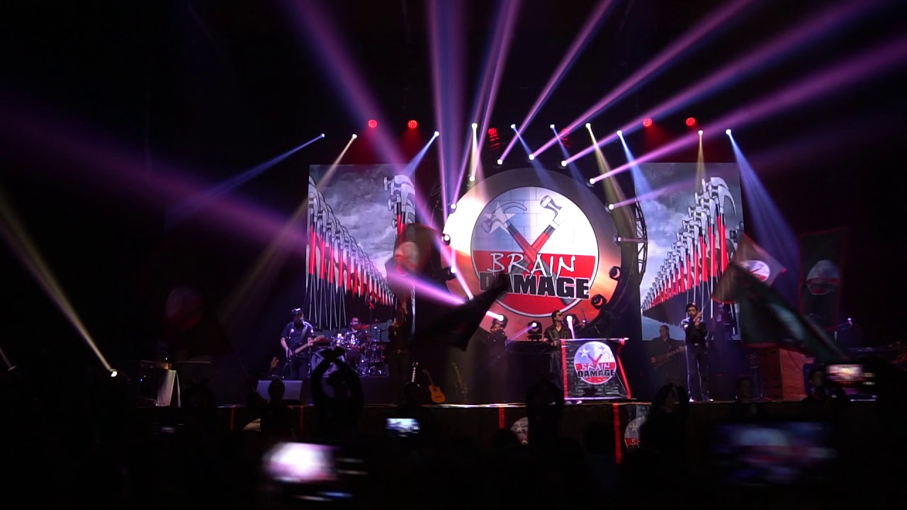 Brain damage Tribute banda The Wall tour Final Extract - YouTube