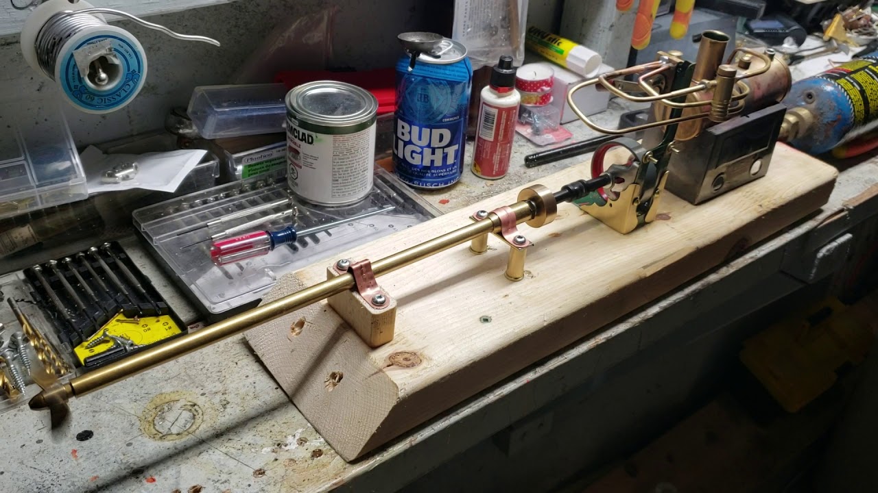 Home Made Marine Live Steam Project #3 - YouTube