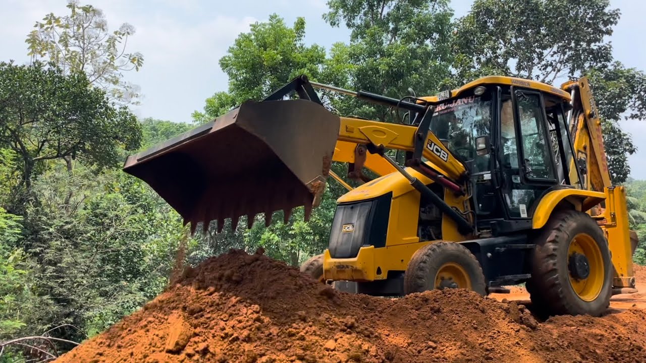 Jcb 3dx transporting and moving soil #jcb #jcb3dx #jcbcartoon # ...