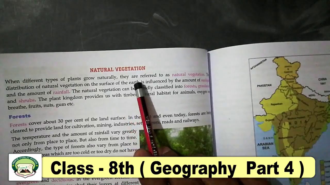 Class 8th | Subject - Geography Chapter 2 | Part 4 - YouTube