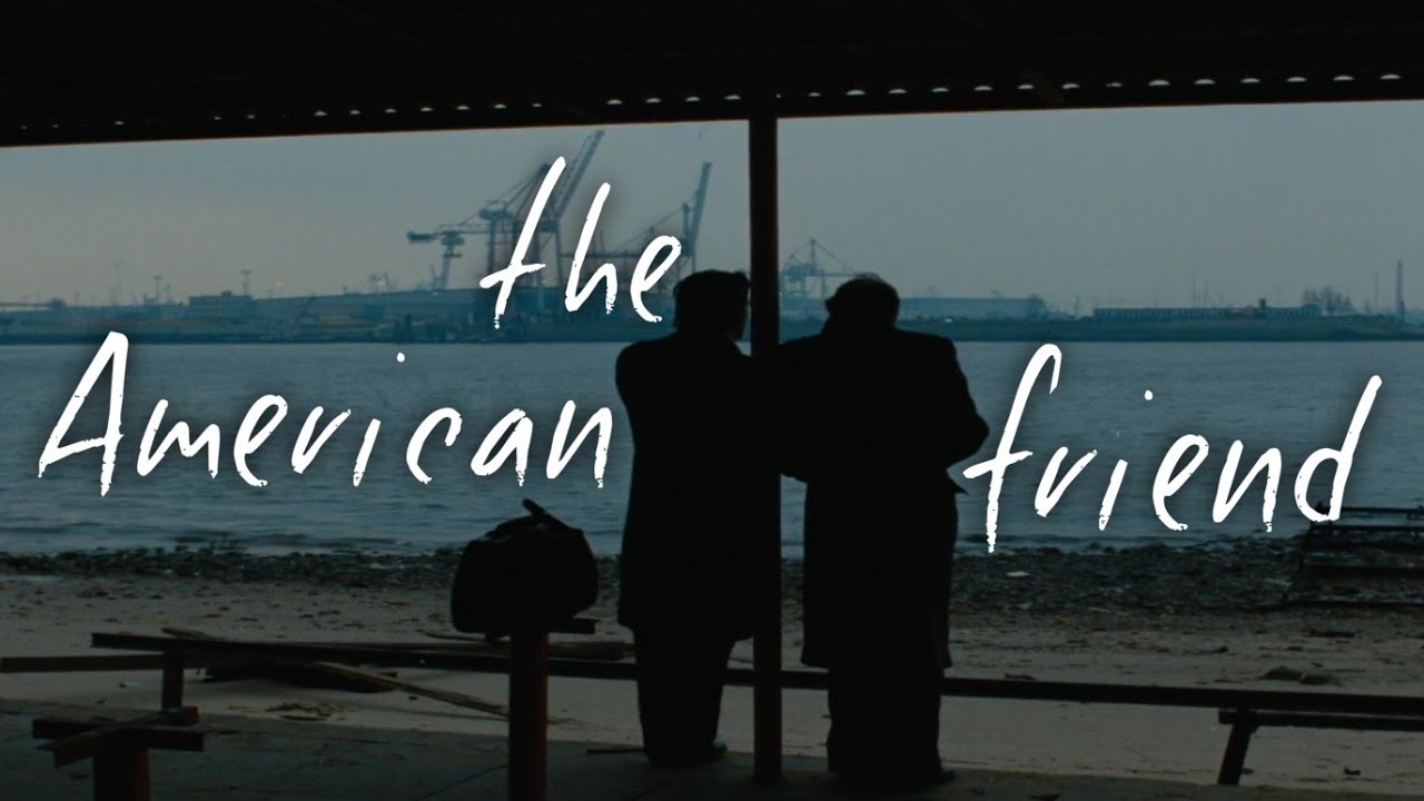 the cinematography of the American friend - YouTube
