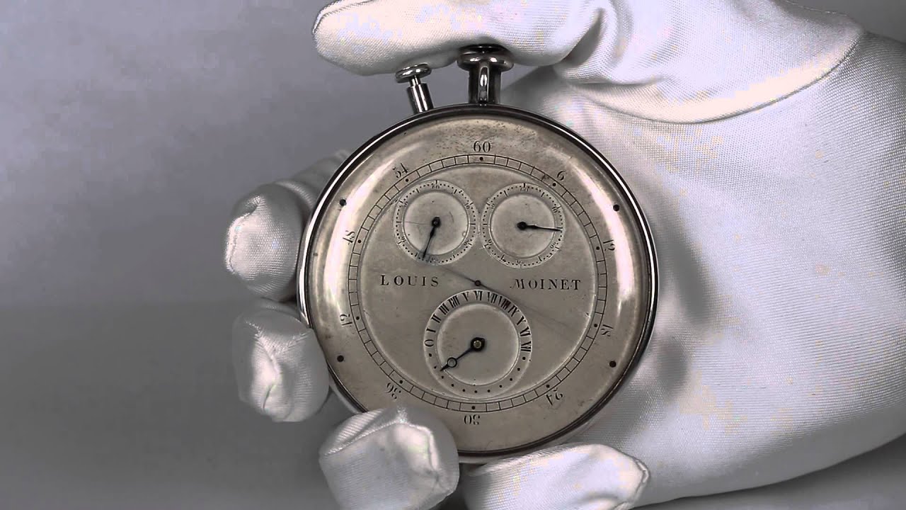 Louis Moinet or the first chronograph's ever history revisited - YouTube