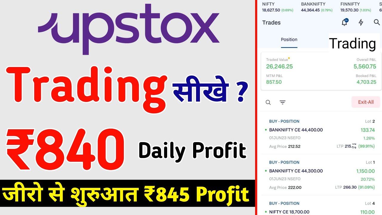 How To Open Upstox App And Start Options Trading 2024 ! Upstox Options ...