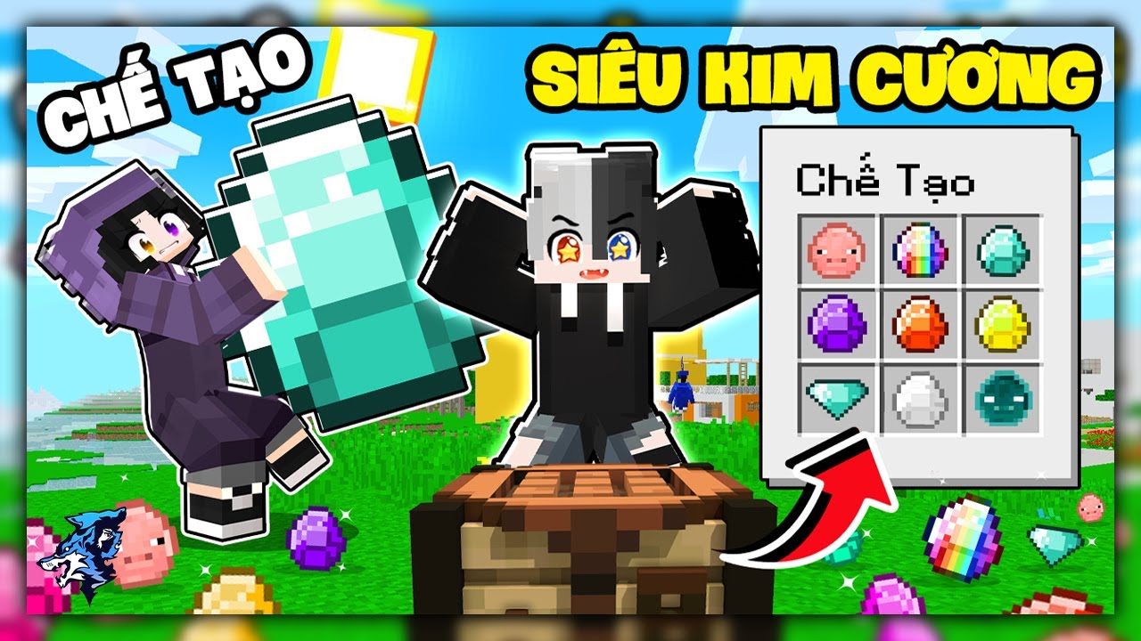 Minecraft nhưng Bạn Sở Hữu Kim Cương Siêu To | Siro Và Noob Ruby Bẫy ...