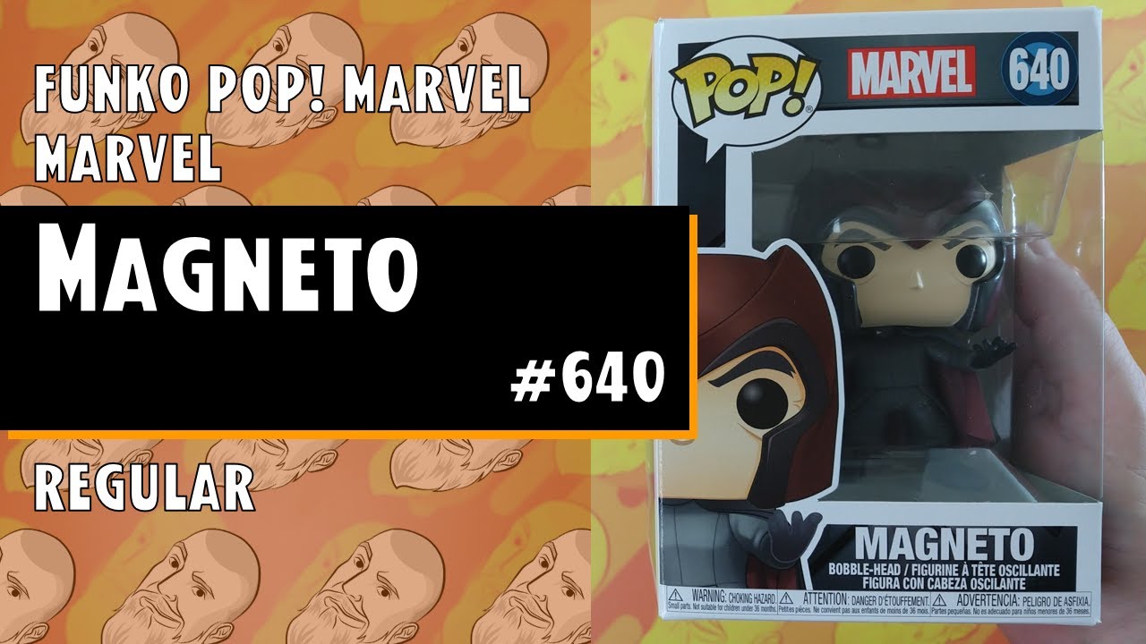 Funko Pop Marvel - Magneto - 640 // Just One Pop Showcase - YouTube