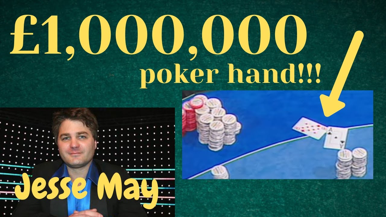 Jesse May: From Kibbutz Work to £1million Poker Hand - YouTube
