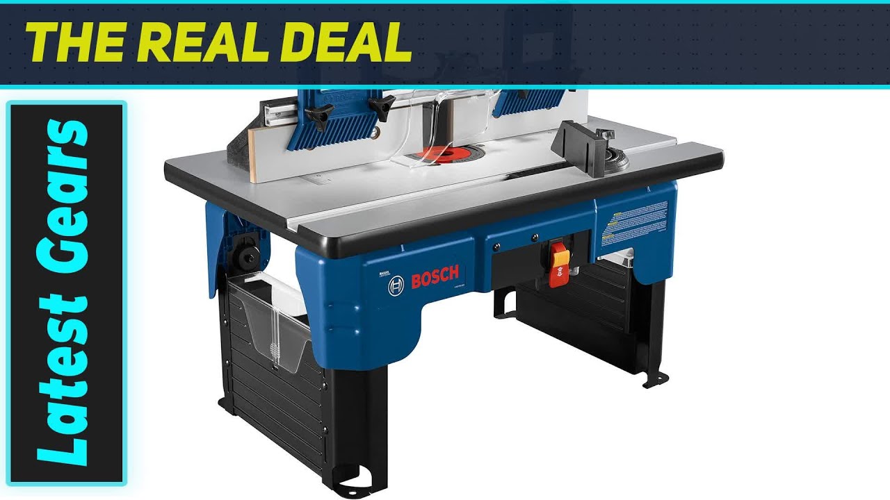 Best Portable Router Table? BOSCH RA1141 Jobsite Router Table - YouTube
