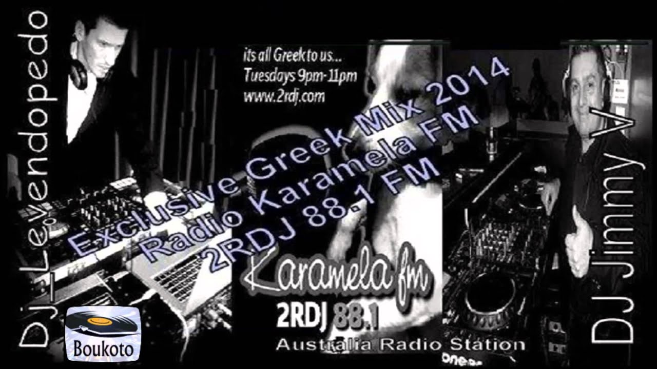 Dj Levendopedo & DJ Jimmy V - Exclusive Greek Mix (Karamela FM 2RDJ 88. ...