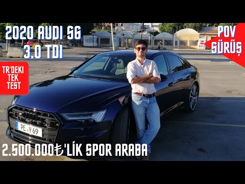 S6'yı Sürdüm! | Yeni Audi S6 TDİ | POV Sürüş | Egzoz Sesi Efsaneee!!! #s6 #audi #2020