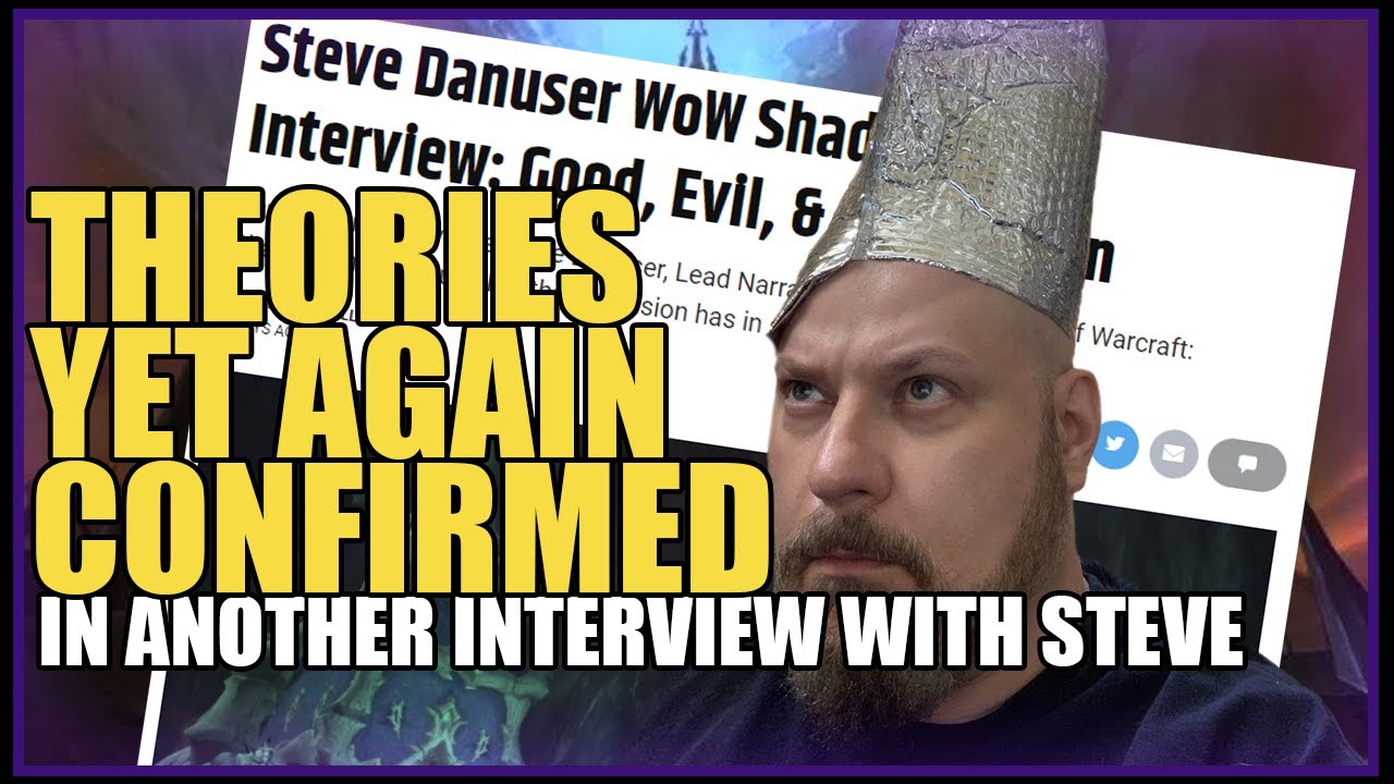 New Shadowlands Interview /W Steve Danuser, EVERYTHING You NEED To Know ...