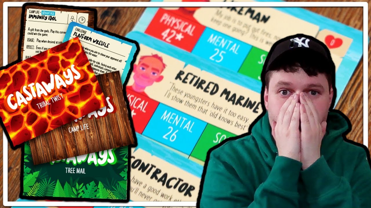 A BRAND NEW SURVIVOR CARD GAME? (CASTAWAYS) - YouTube