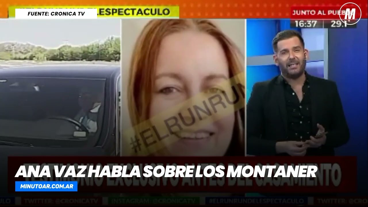 Ana Vaz, la primera esposa de Ricardo Montaner, habló en exclusiva con ...