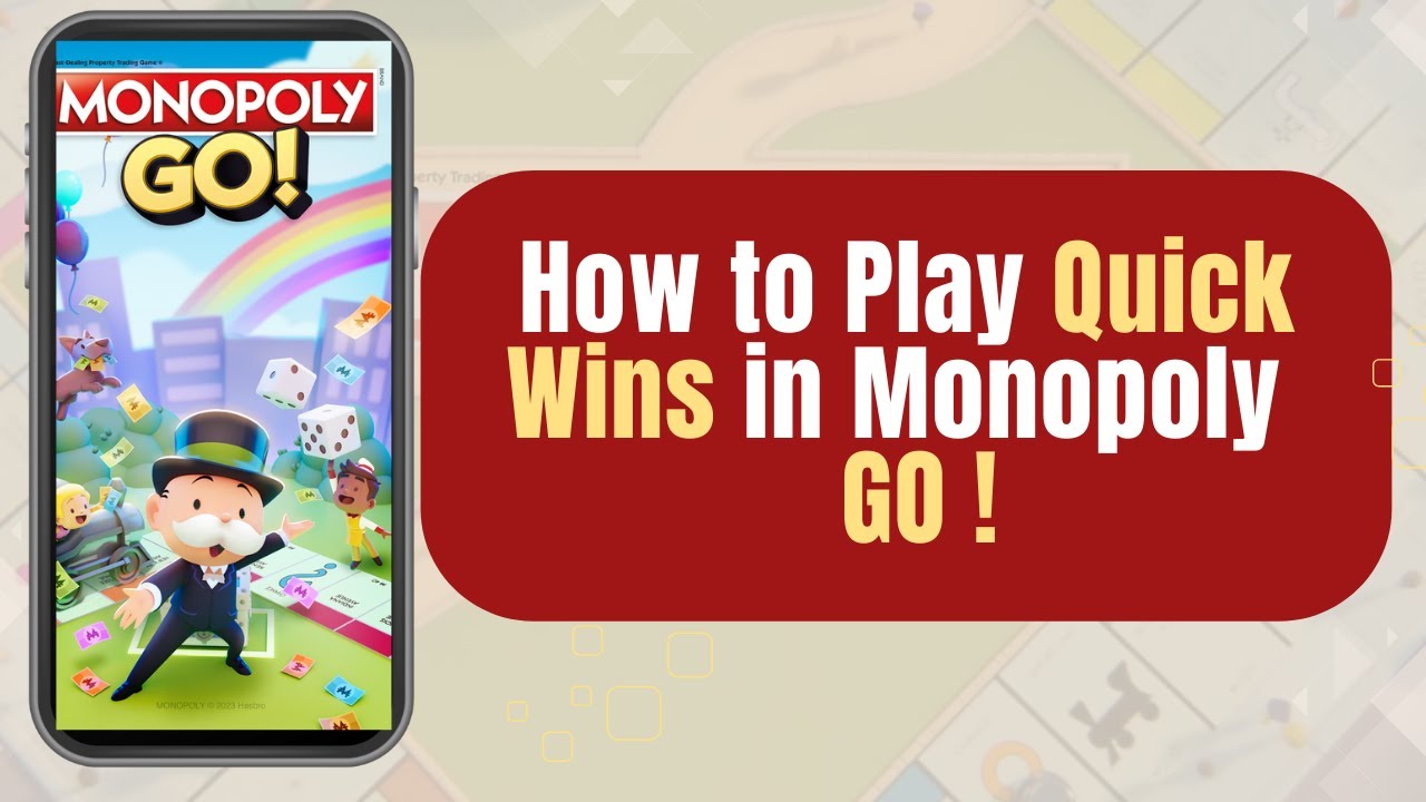 How to Play Quick Wins in Monopoly GO! - YouTube